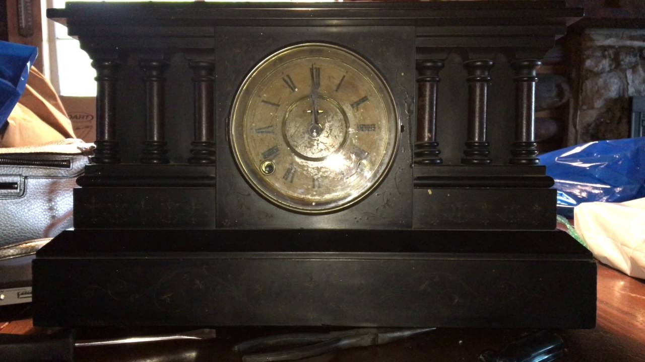 E ingraham 1885 clock - YouTube
