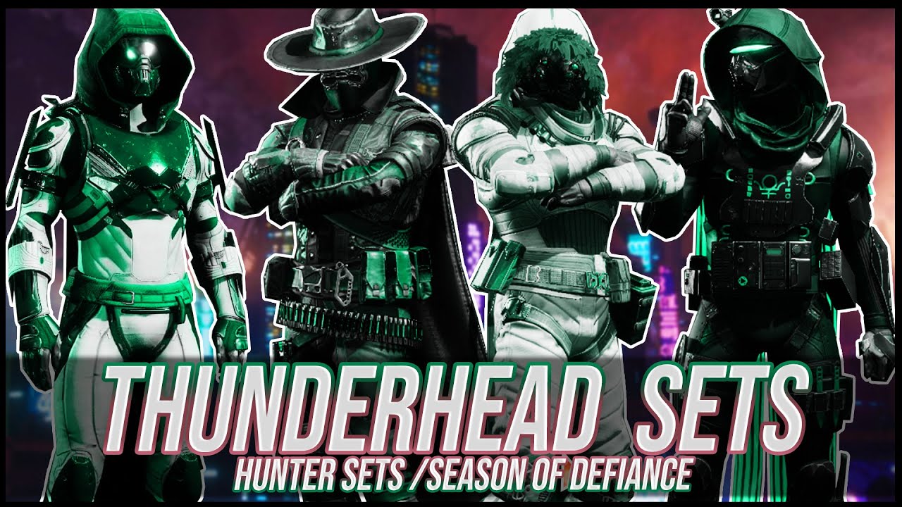 Destiny 2: Hunter Thunderhead Sets | Lightfall - YouTube