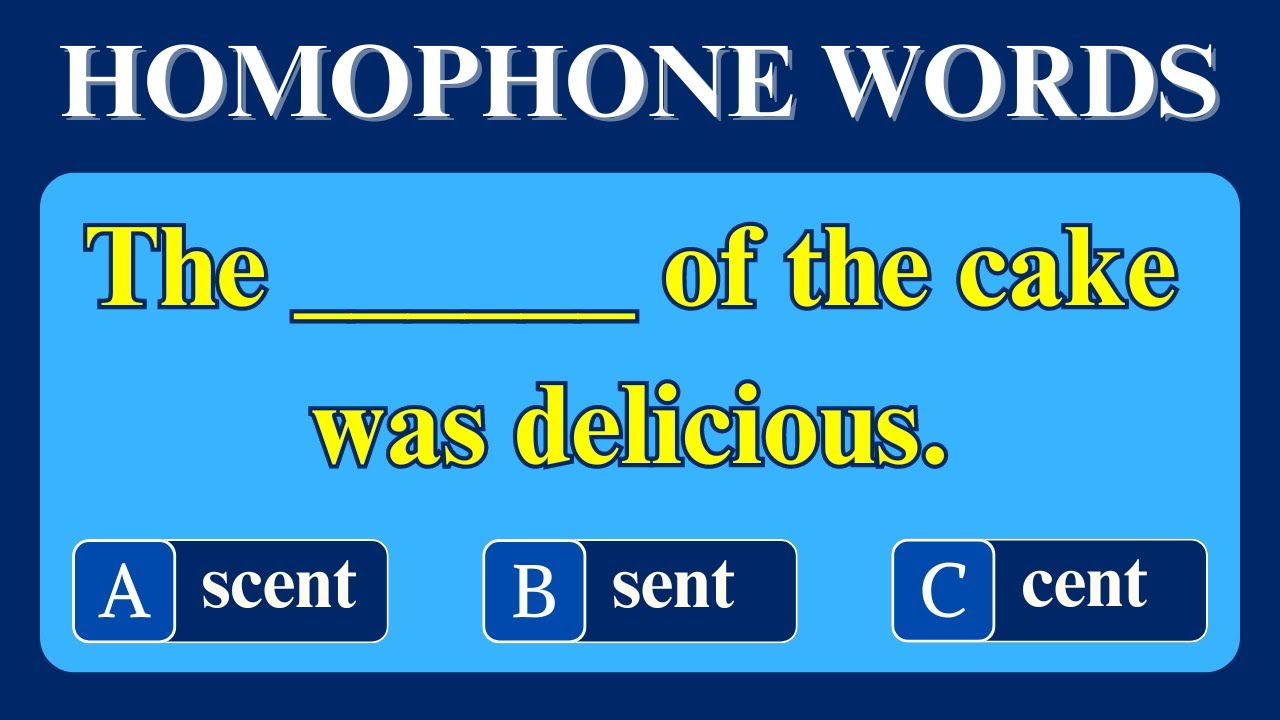 Commonly Confused Words | Homophone Words | English Grammar Edition #16 ...