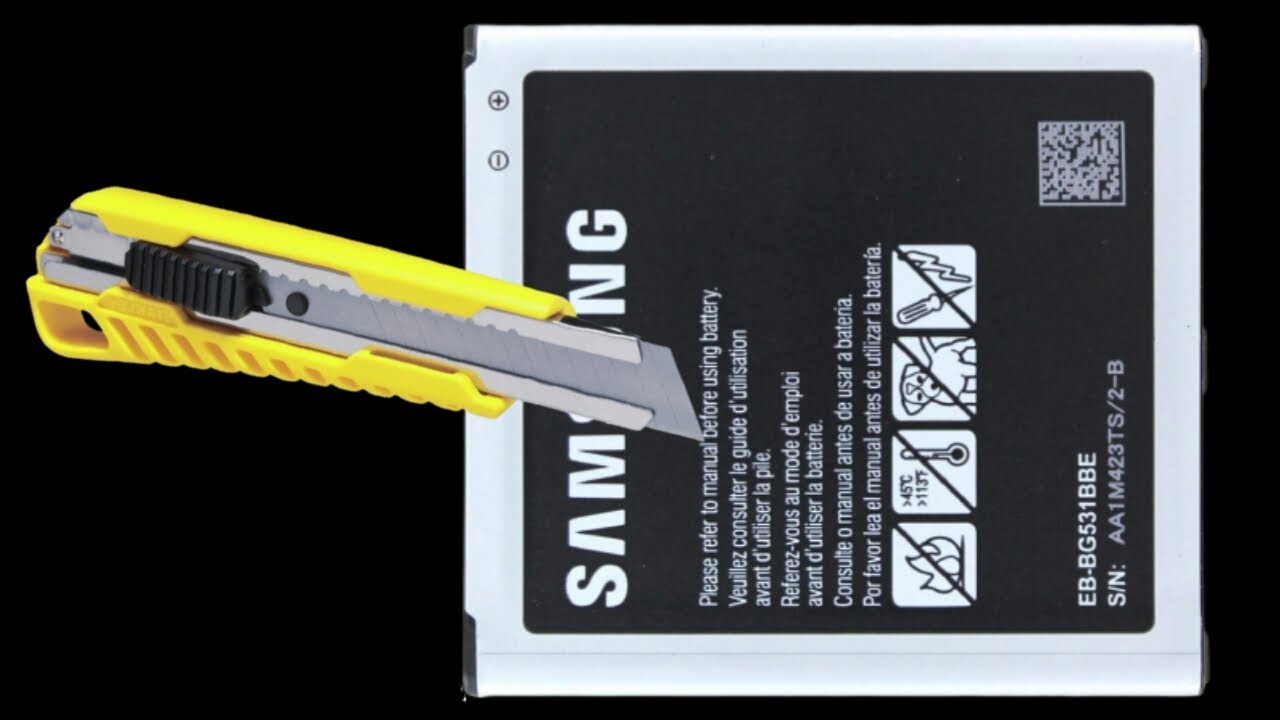 Whats inside a samsung battery|inside a mobile battery|Technical khaira ...