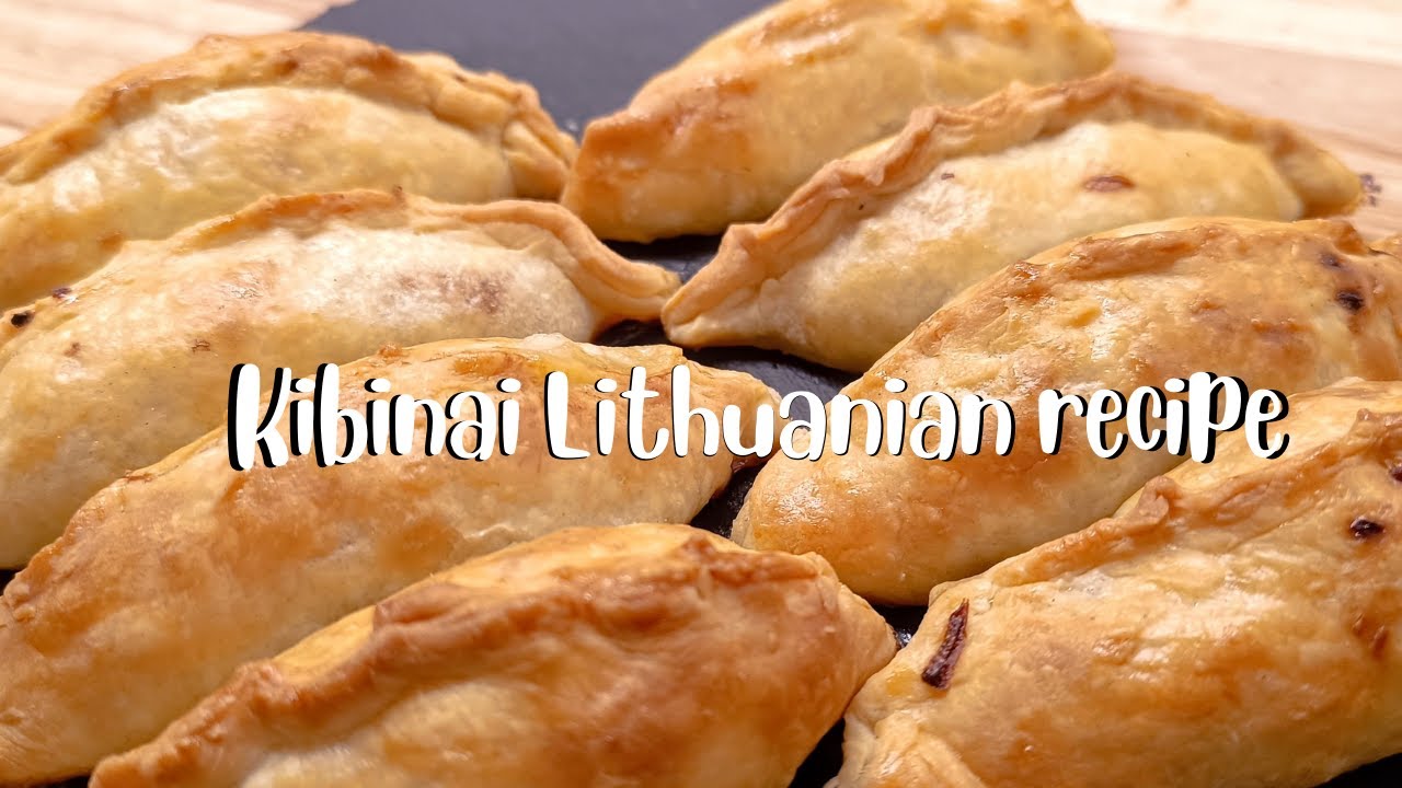 KIBINAI - LITHUANIAN MEAT PIES - YouTube