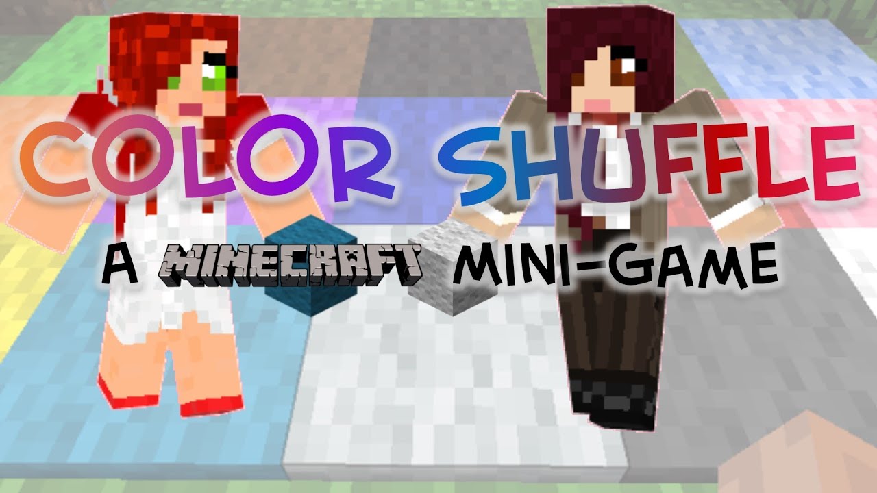 Minecraft: Color Shuffle! - YouTube