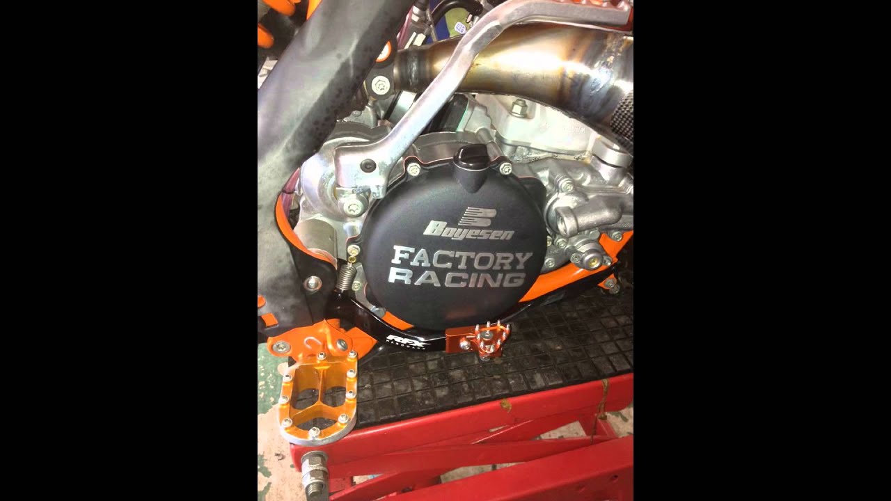 Dyno Ktm 300 exc 6 days 2013 - YouTube