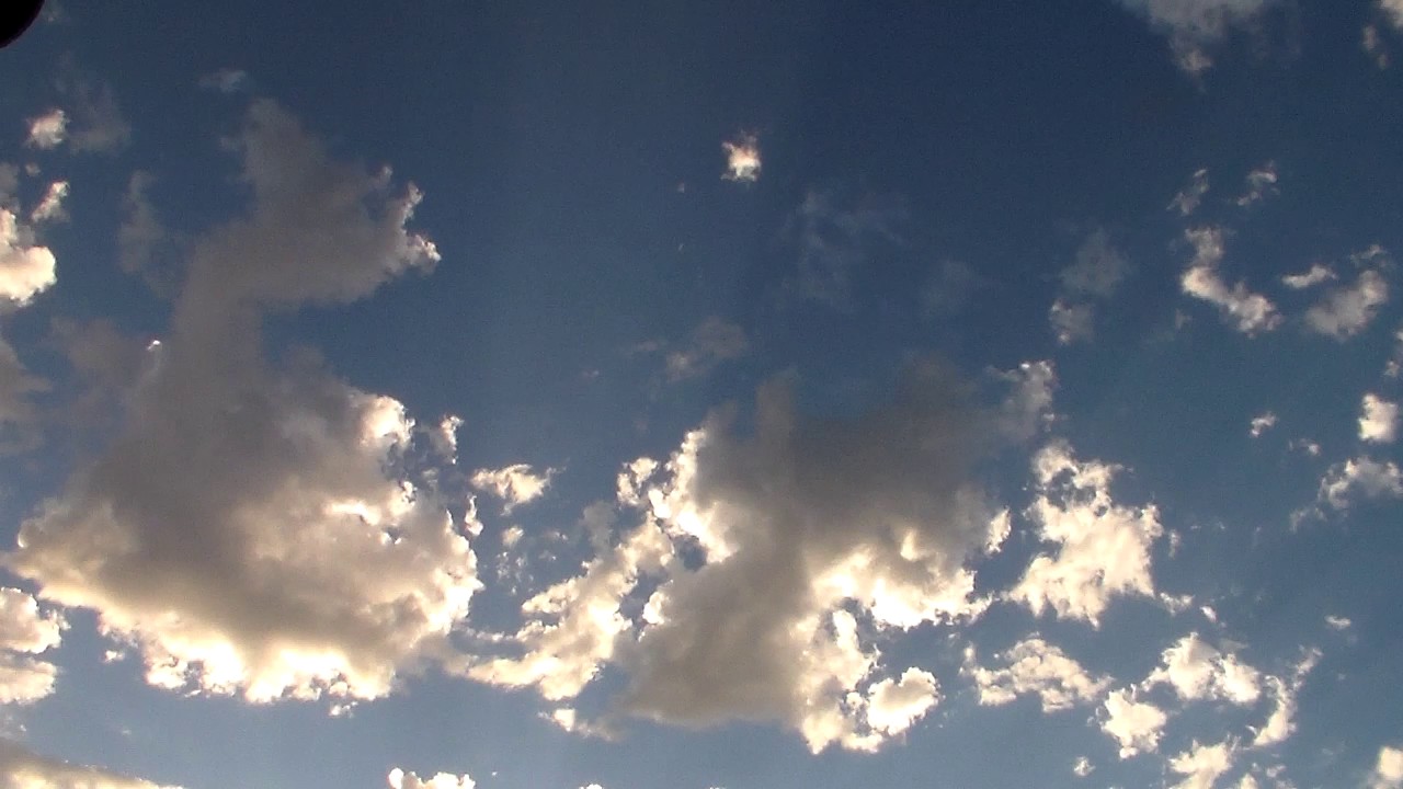 Time Lapse: Convective Clouds Passing Overhead June 19, 2017 - YouTube