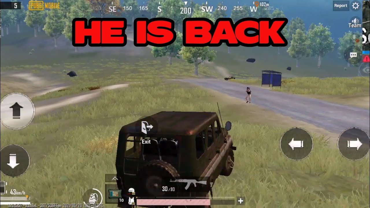 HE is back for revenge Pubg mobile gameplay - YouTube