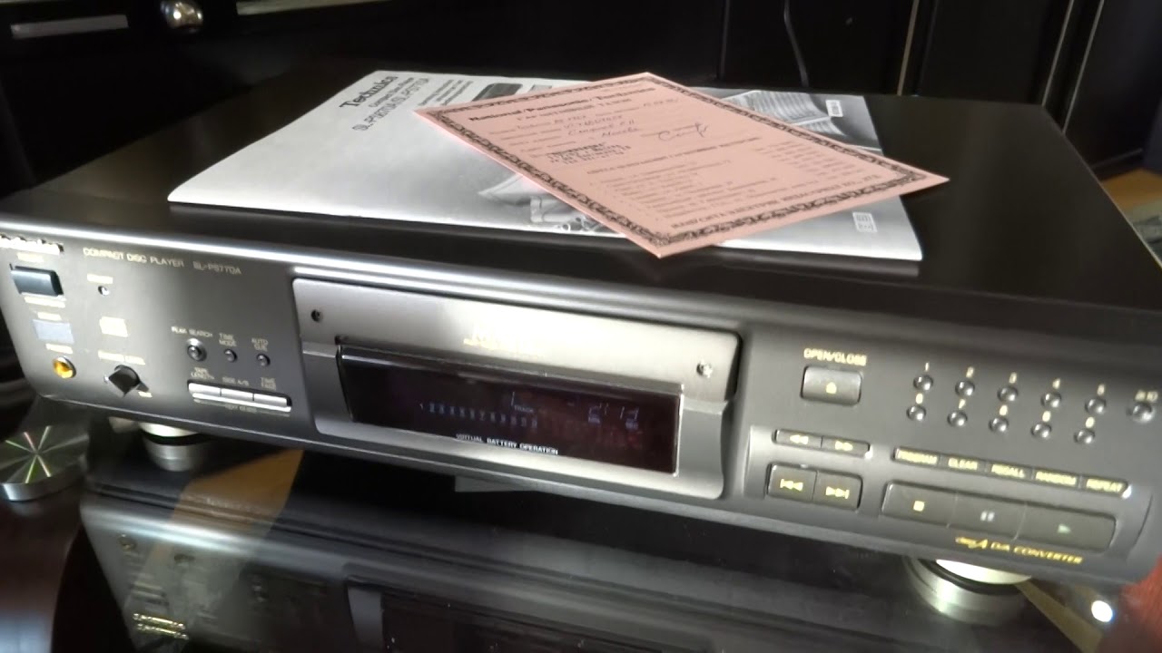 Technics SL PS770A - YouTube