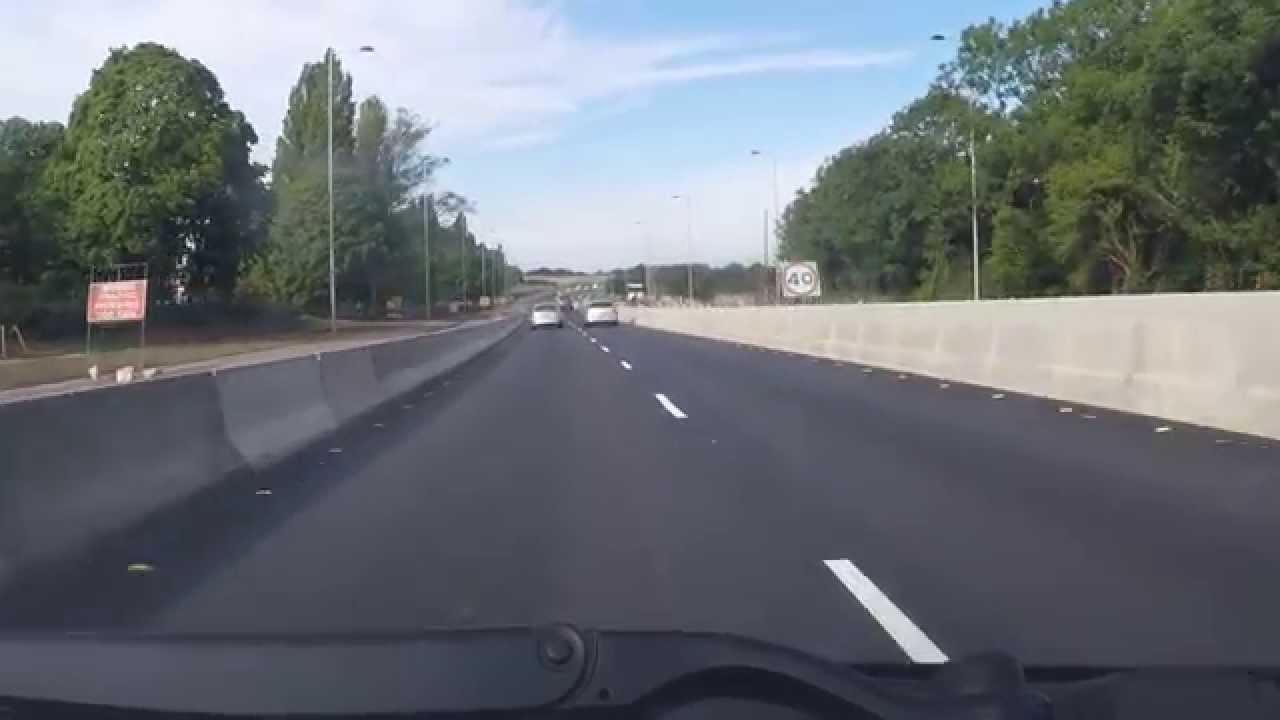 Coventry Eastern Bypass - A46 - M6 to A46 South - YouTube