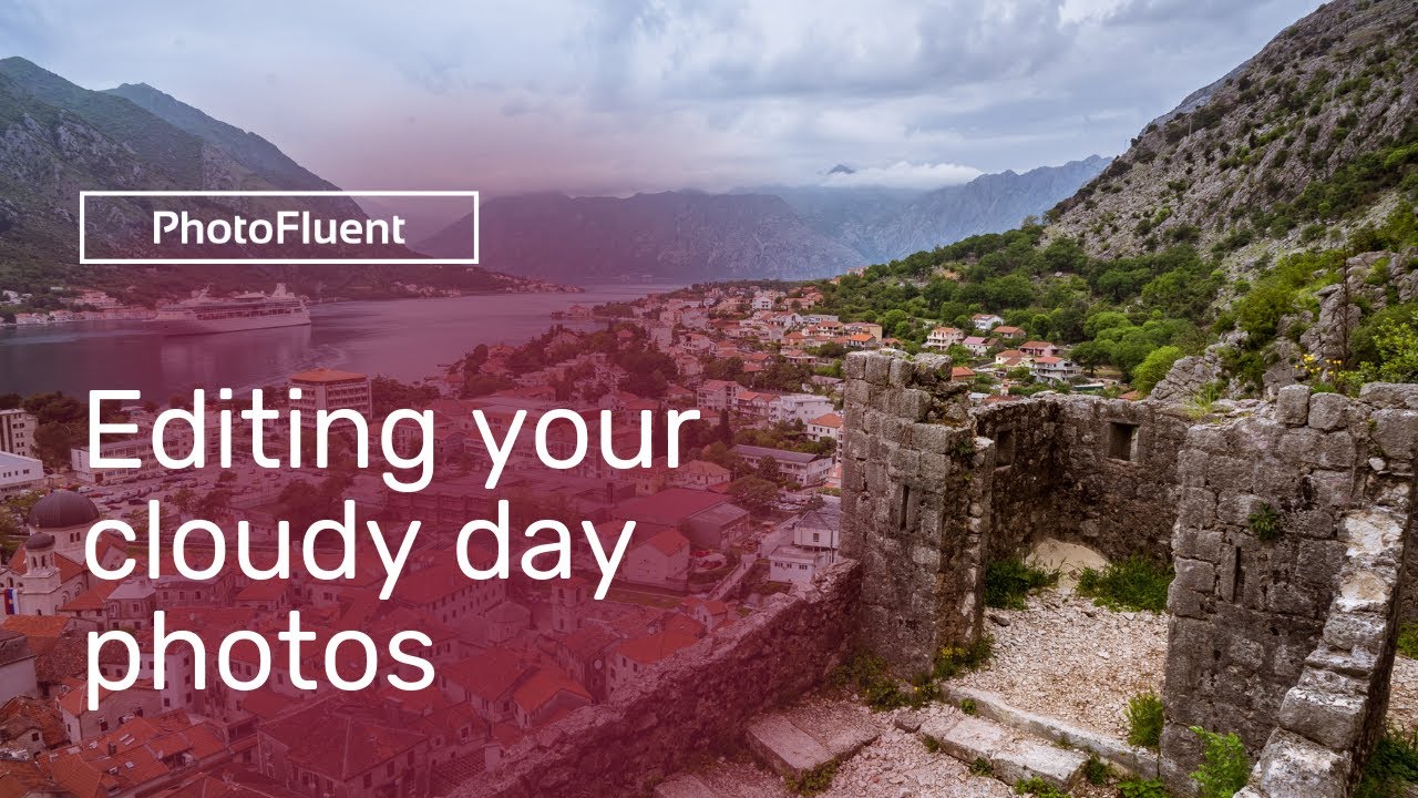Editing your photos from cloudy days - YouTube