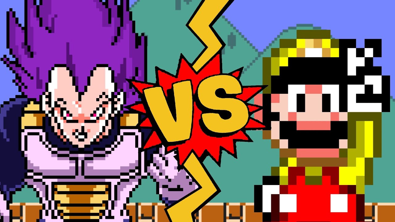 M.U.G.E.N. Battles | Vegeta Ultra Ego vs Super Mario Maker | Dragon ...