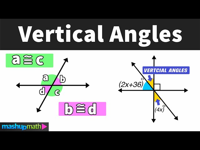 Geometry Vertical Angles