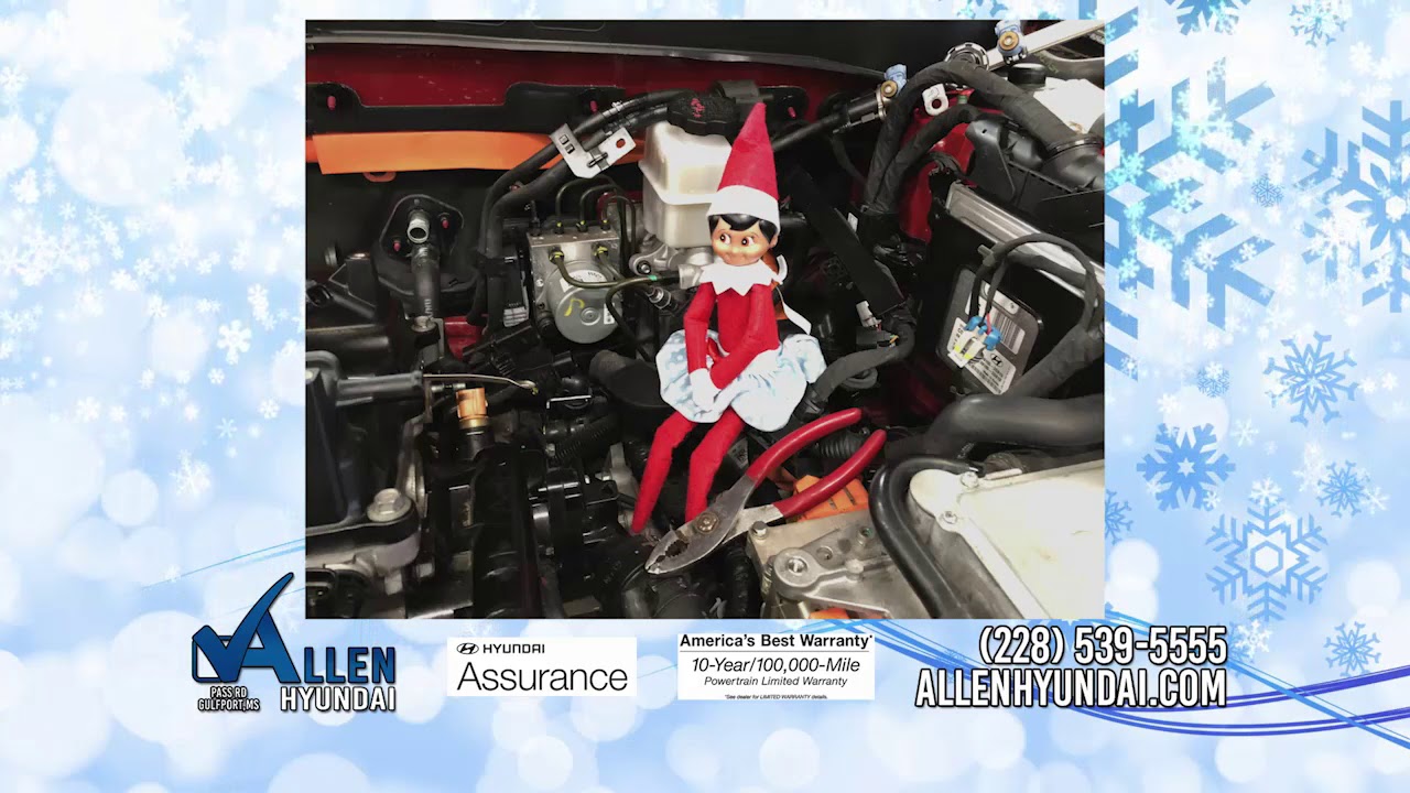 Allen Hyundai Holiday Special - Elf on a Shelf - Scott Allen Hyundai of ...