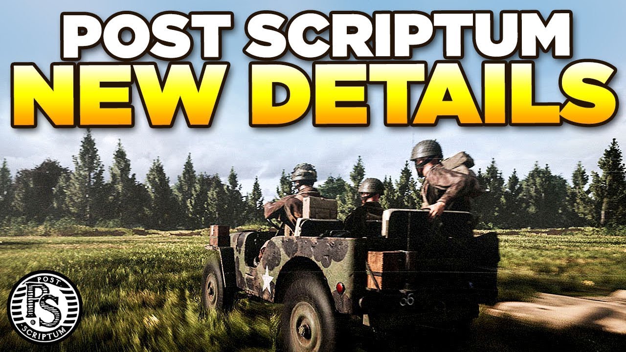 NEW DETAILS & PLAYTEST ANSWERS | Post Scriptum Devs Discuss - YouTube