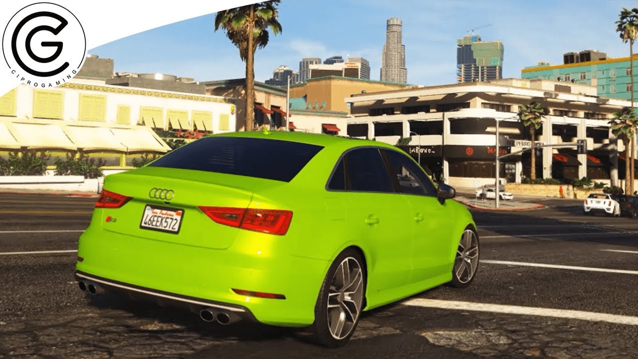 GTA 5 - Audi S3 - M.V.G.A. Graphics MOD 2K 60FPS - YouTube