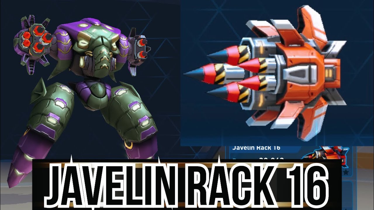 Javelin Rack 16 Mech Arena - Mech Arena New Mech - Mech Arena ...