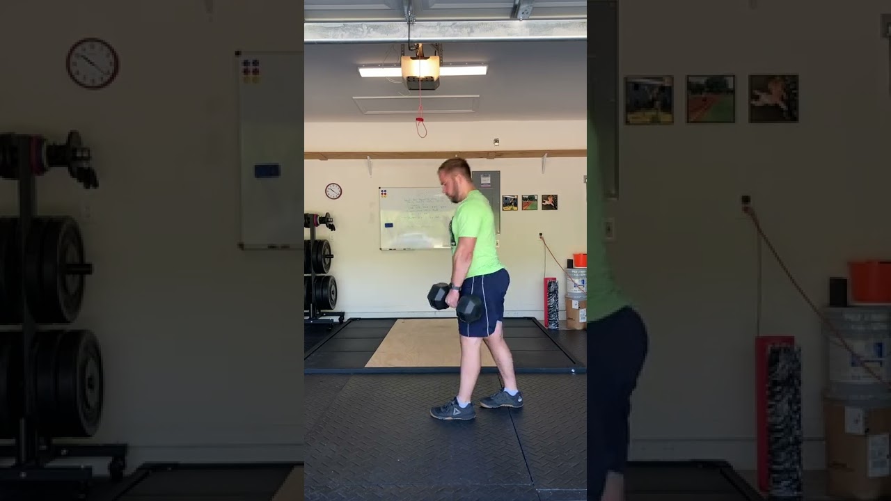 Db Staggered Stance Rdl - YouTube