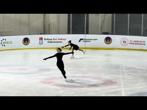 Buz pateni d kareografi testi