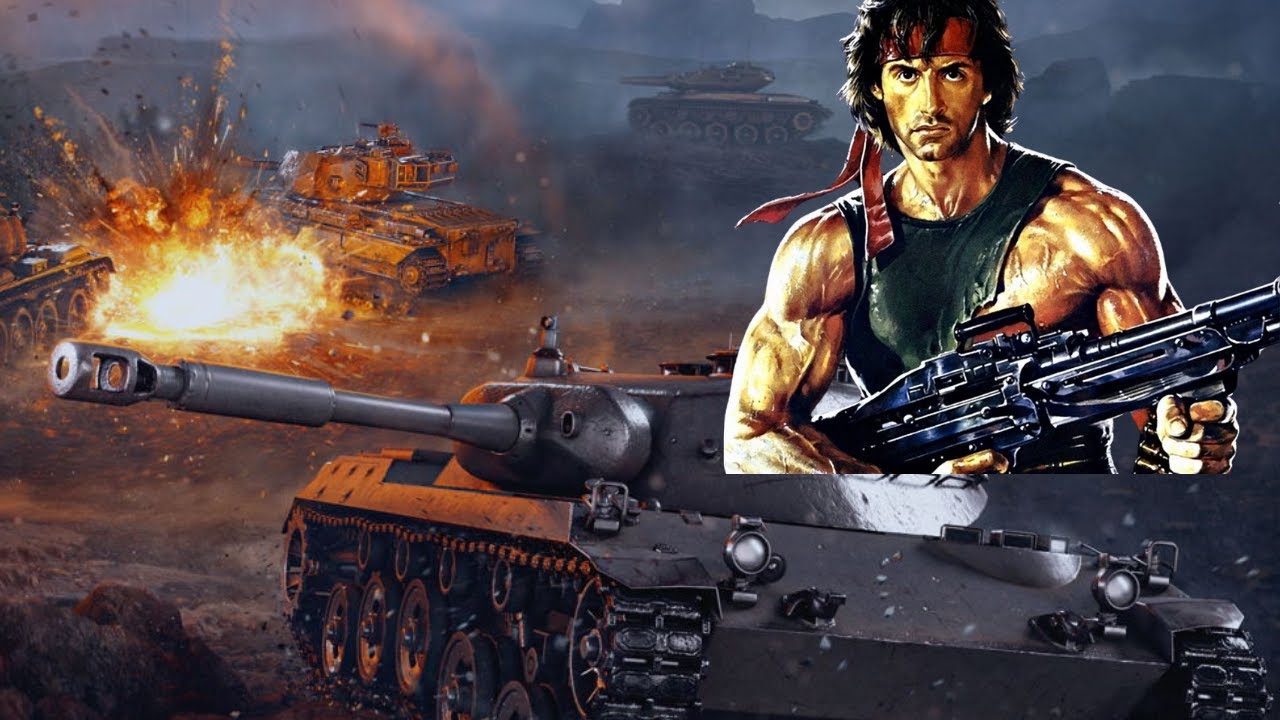 Trở thành RAMBO trong WoT Blitz với băng đạn 70 viên? - YouTube