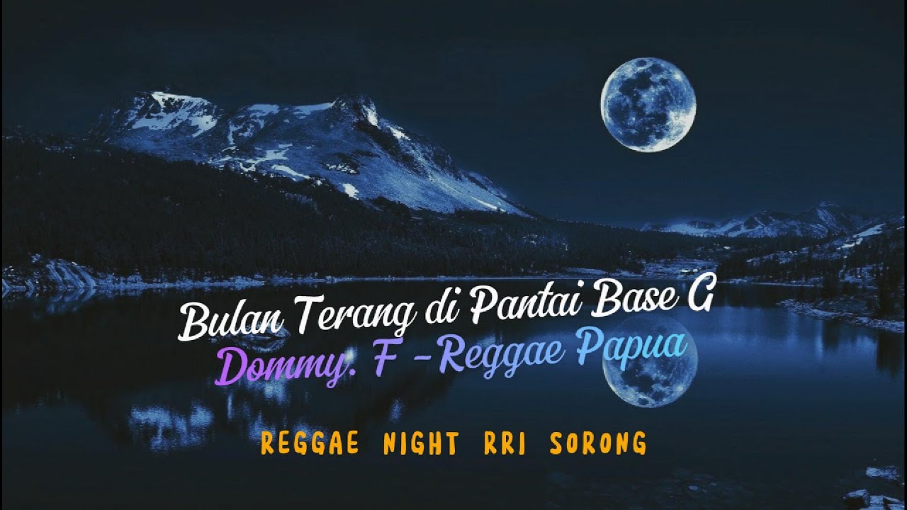 LAGU REGGAE PAPUA - Hits Reggae night RRI SORONG 2000'an. - YouTube