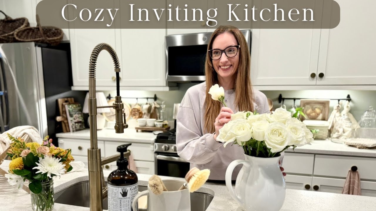 Simple Kitchen Refresh | Functional Kitchen Decor Ideas | Decorate with Me - YouTube