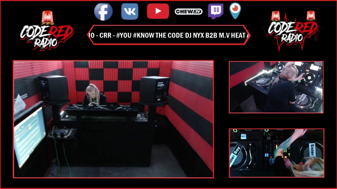 DJ NYX B2B M.V HEAT AND DEADMAN 1800-1930 - DRUM & BASS LIVESTREAM ...
