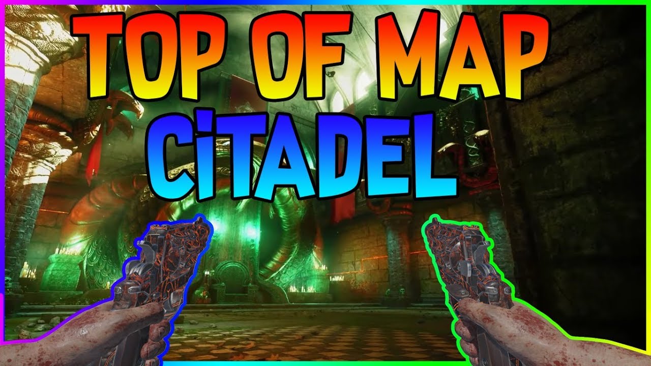 GLITCH | BO3 : NOUVEAU SPOT TOP OF MAP SUR LA CARTE CITADEL ! (BLACK ...