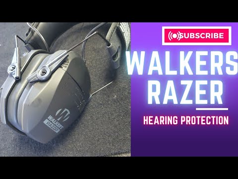Walkers electronic ear pro! Save your hearing! - YouTube