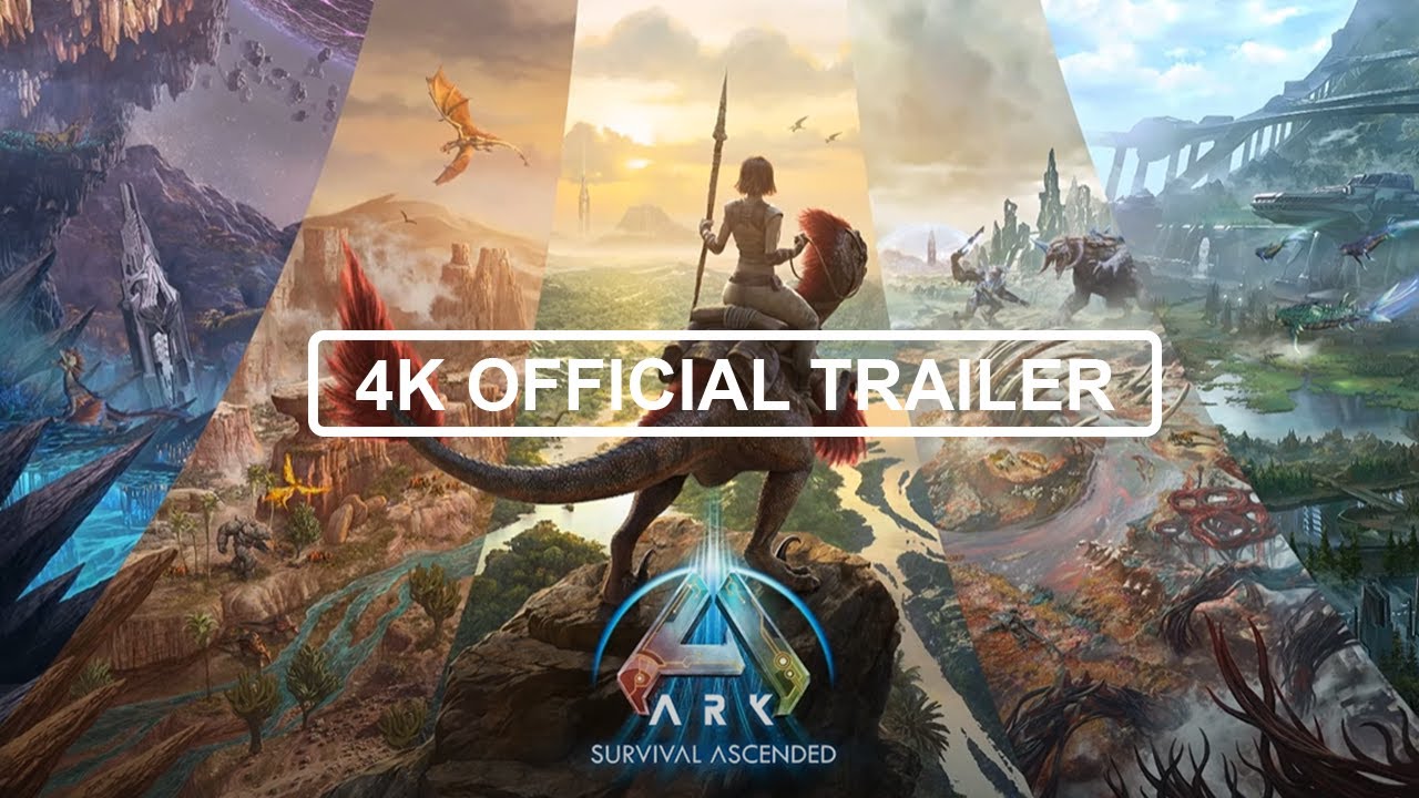 Ark Ascended 4K Trailer - YouTube
