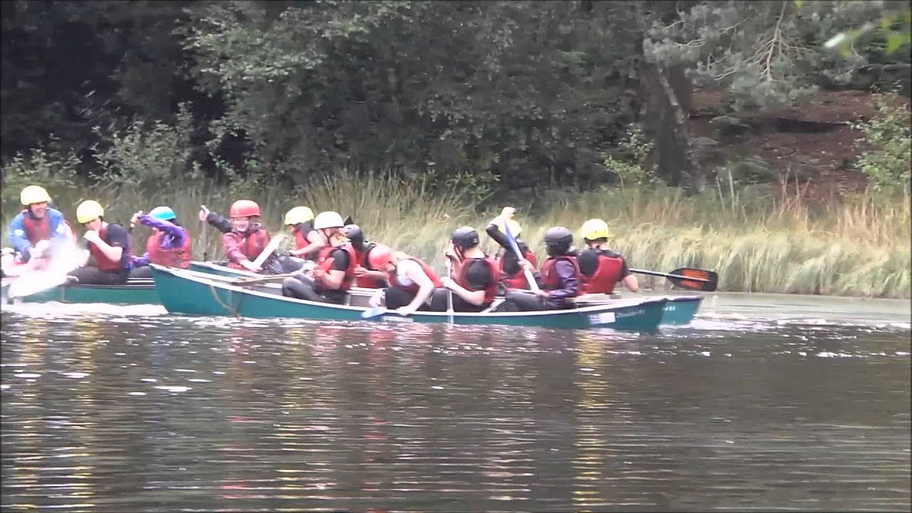 Forest Camp canoeing - YouTube