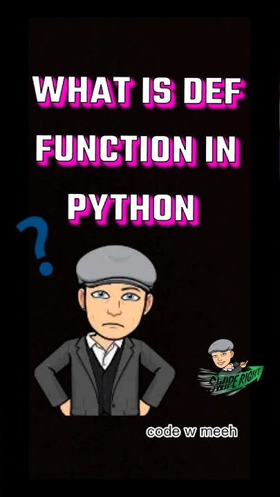Python Defining Functions: the 'def' Keyword & Its Role in Python Programming | Python Function ...