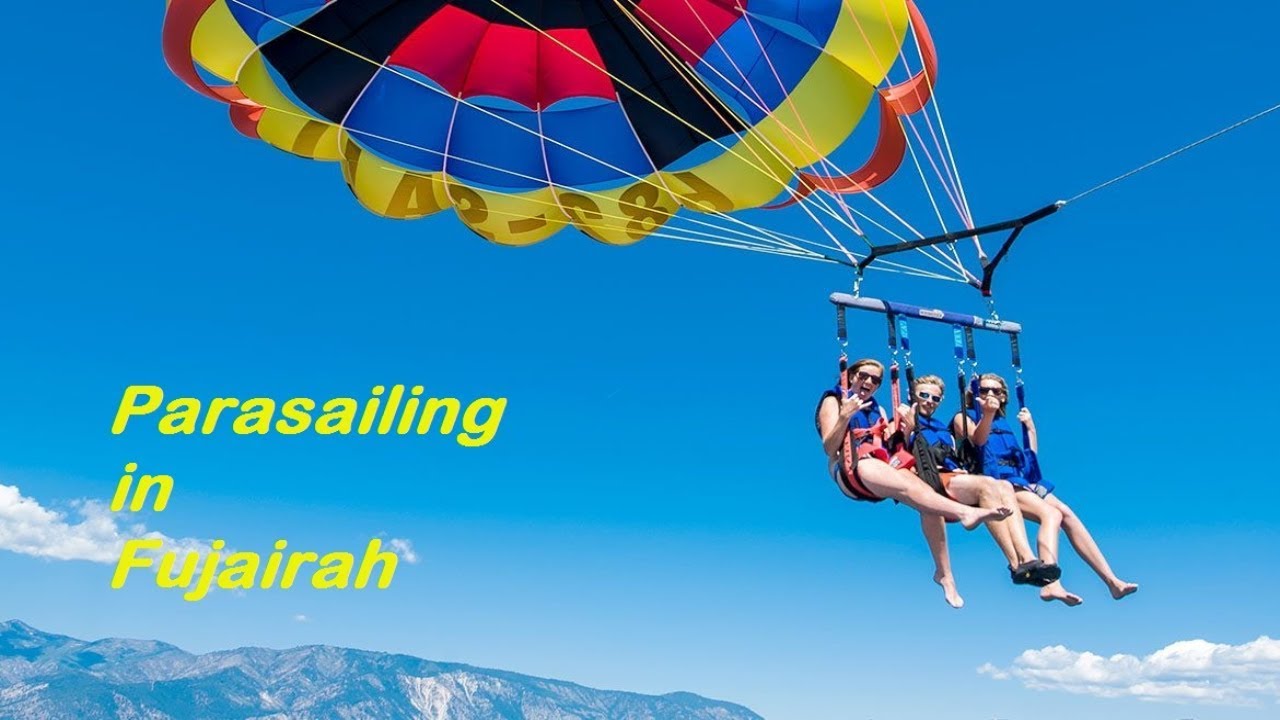 Paragliding in Dubai - Exiciting experience - YouTube