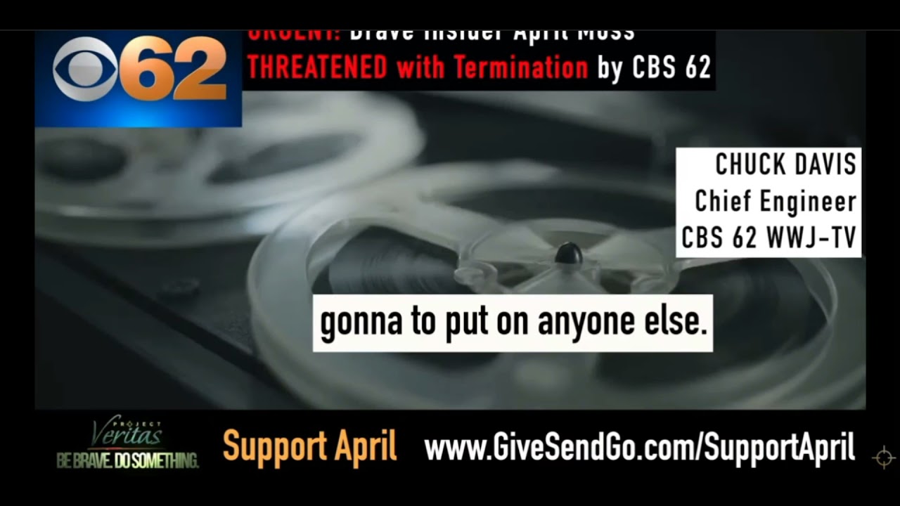 April Moss CBS WWJ TV 62 Detroit Project Veritas - YouTube