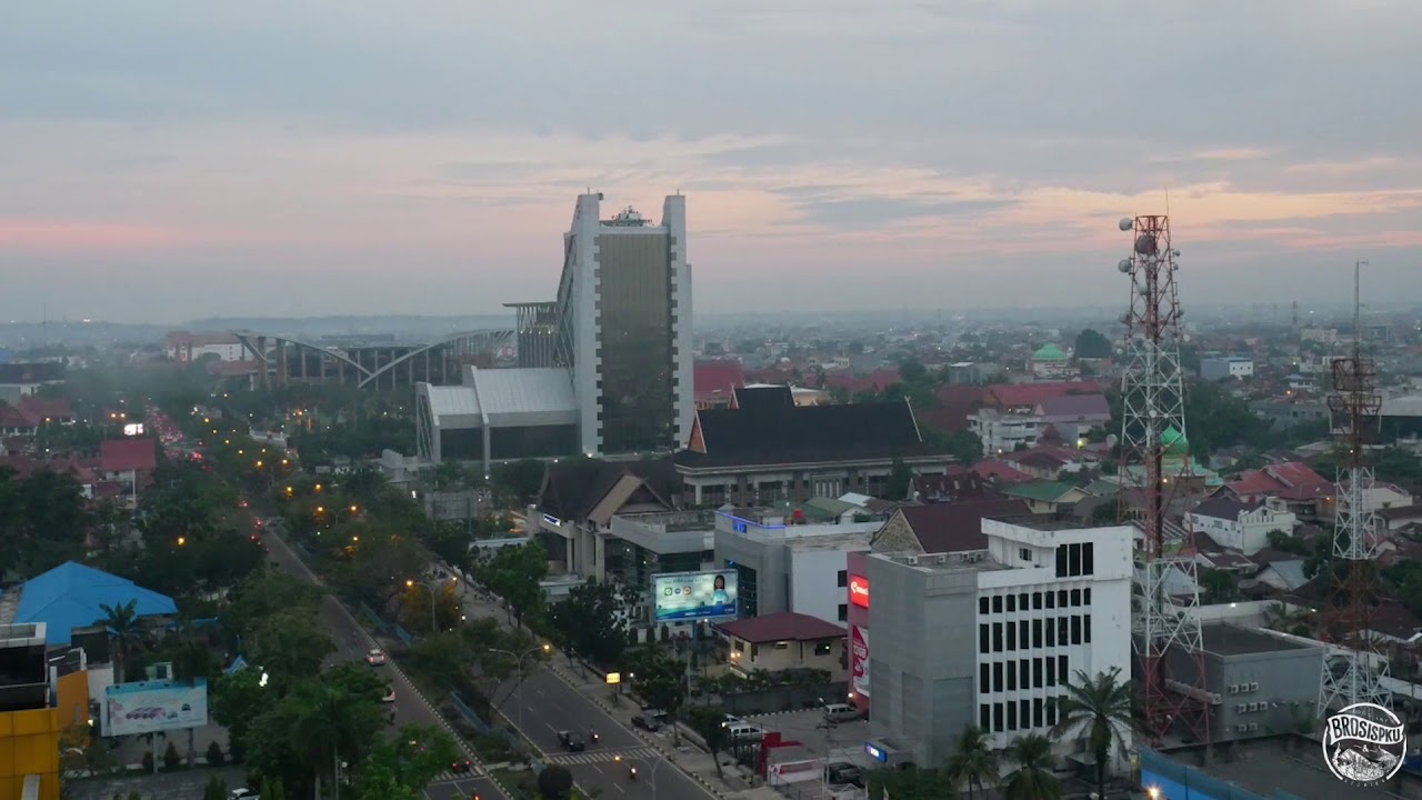 Timelapse Kota Pekanbaru, Riau - YouTube
