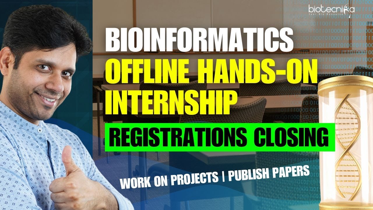 Bioinformatics Offline Hands-on Internship - Last Call for ...