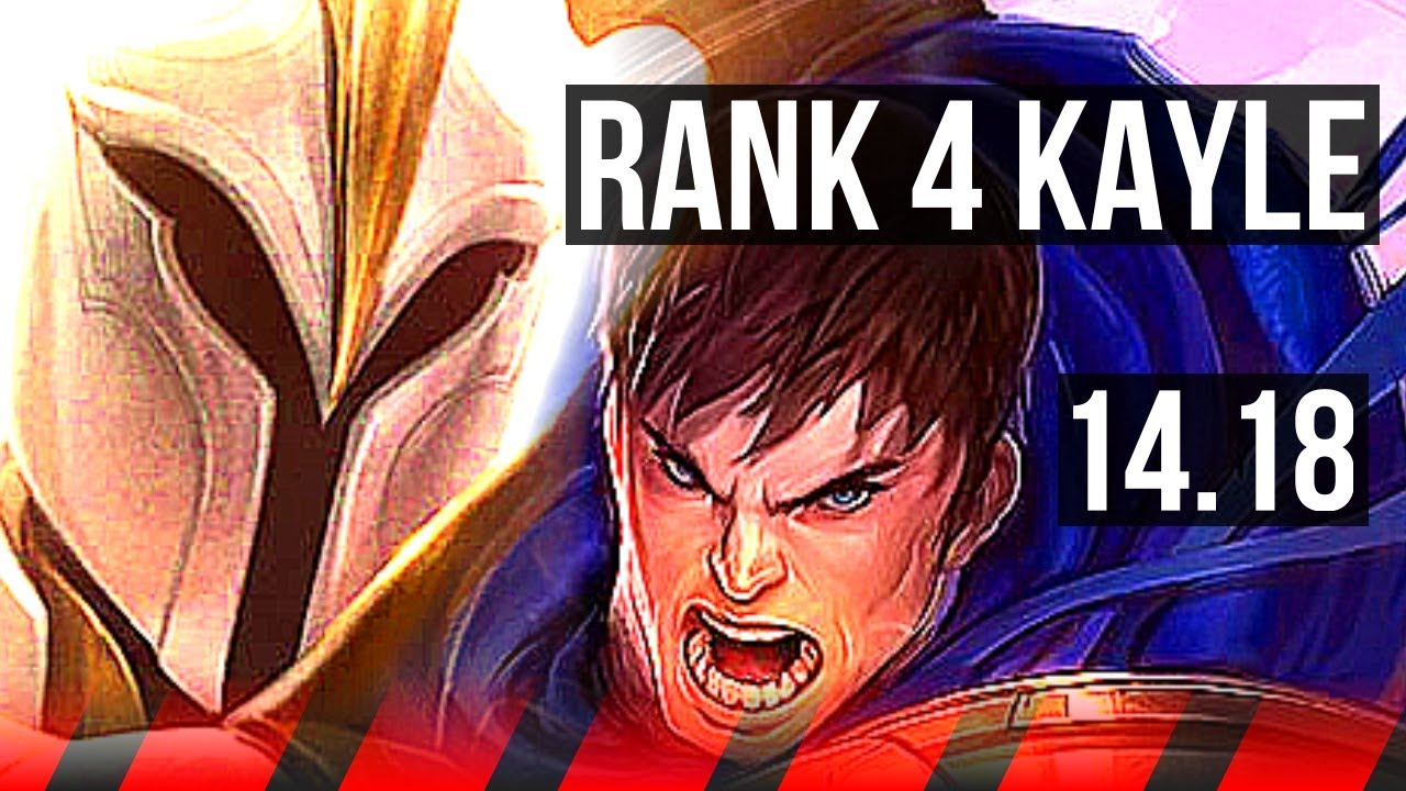 KAYLE vs GAREN (TOP) | Rank 4 Kayle, 5/1/0 | NA Challenger | 14.18 ...