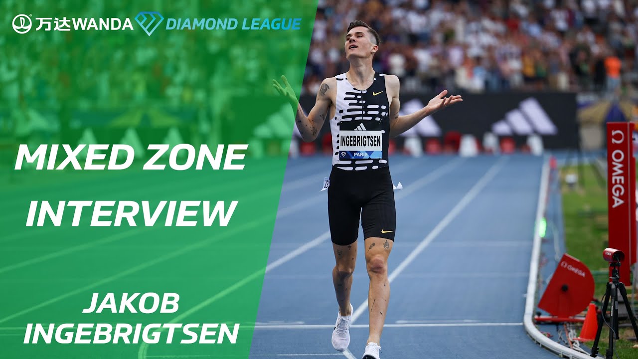 "It tells me how good I am" -Jakob Ingebrigtsen on his 2 mile world ...