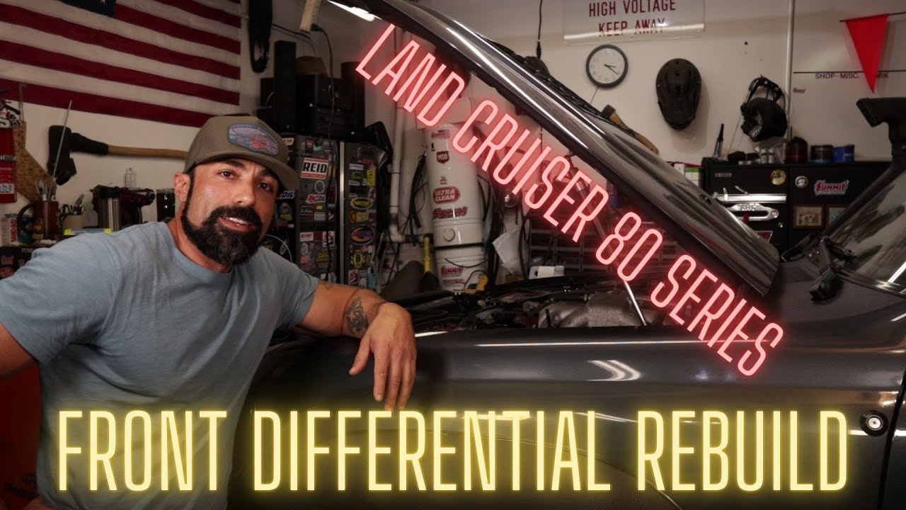 Toyota Land Cruiser 80 series - Front Differential Rebuild - YouTube