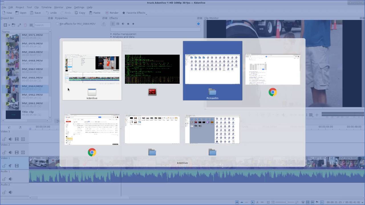Kdenlive Linux Video Editing #6 Proxy Files - YouTube