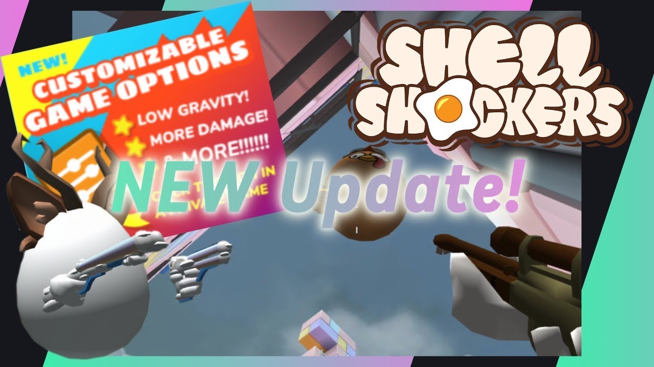 NEW Update! Customizable Game Options, New Skins | Shell Shockers - YouTube