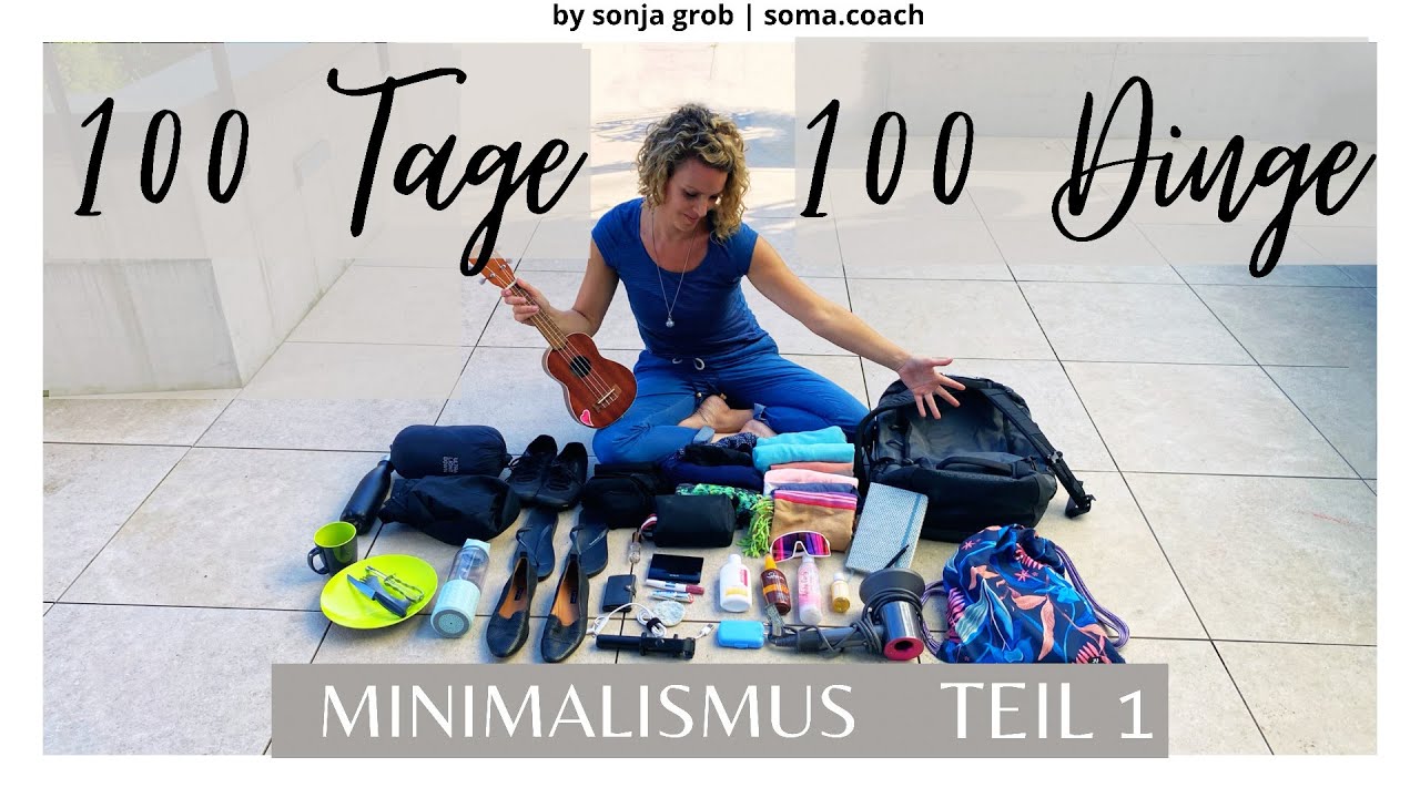 100 Dinge Minimalismus Liste