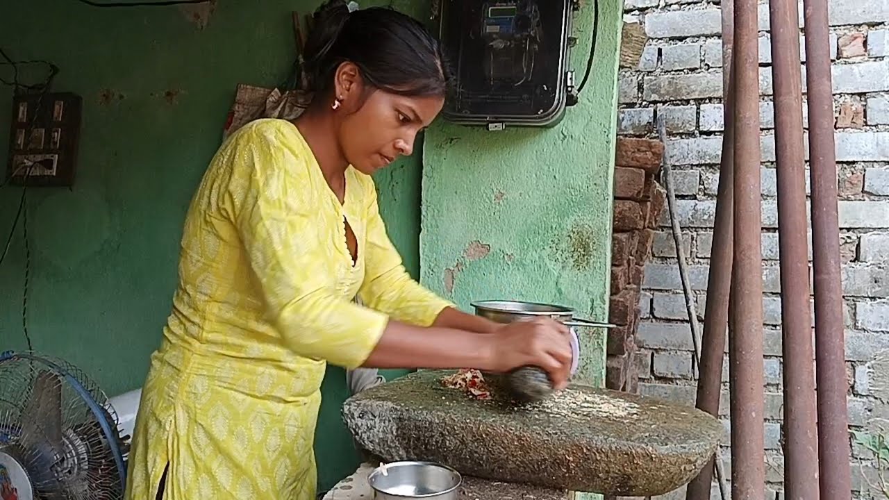 Village poor woman cooking Village type vegitables for Lunch|| Village ...