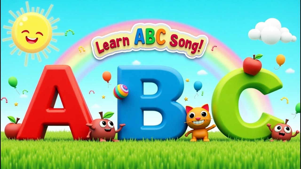 The ABC Song - Learn the Alphabet with Animals | Live Streaming - YouTube
