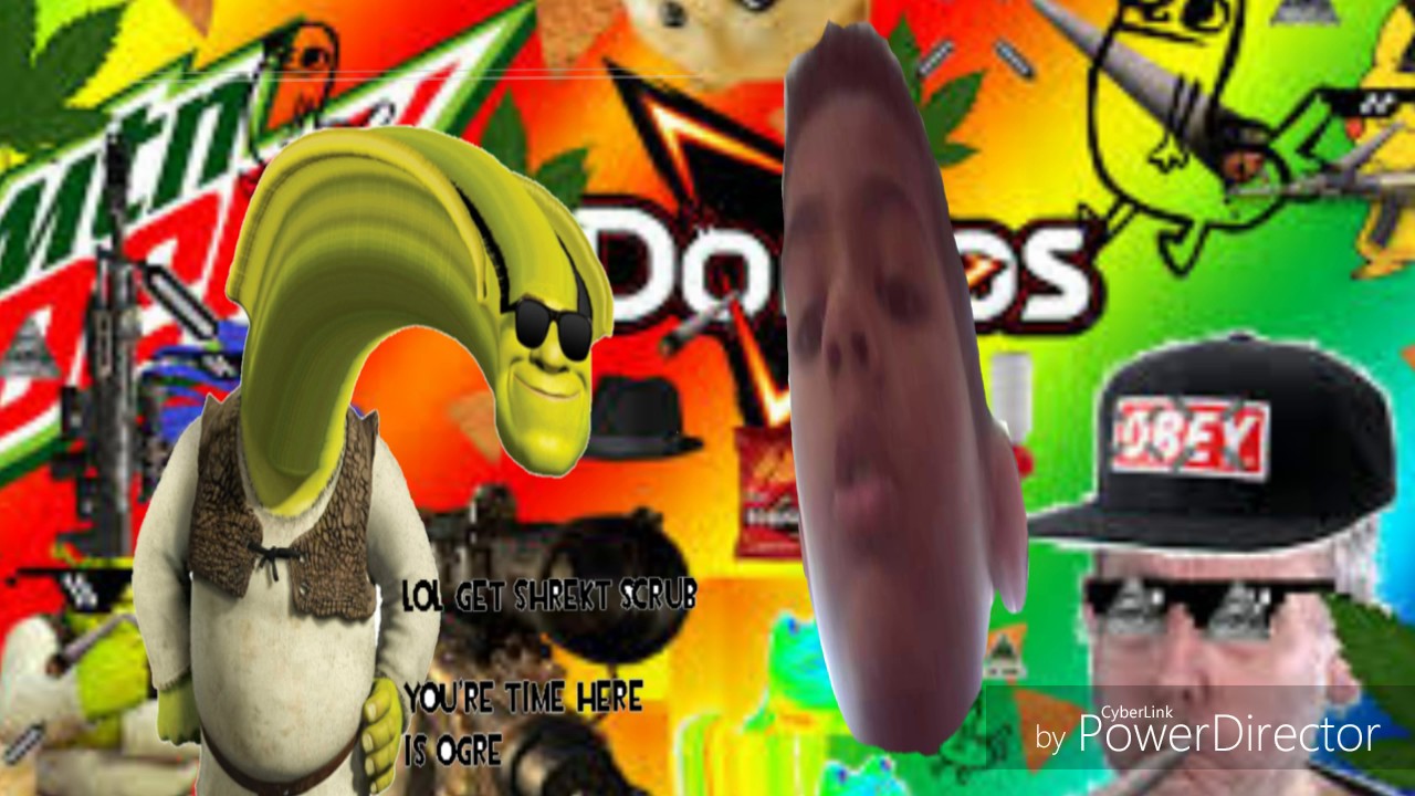 Kid get rekt bye shrek - YouTube