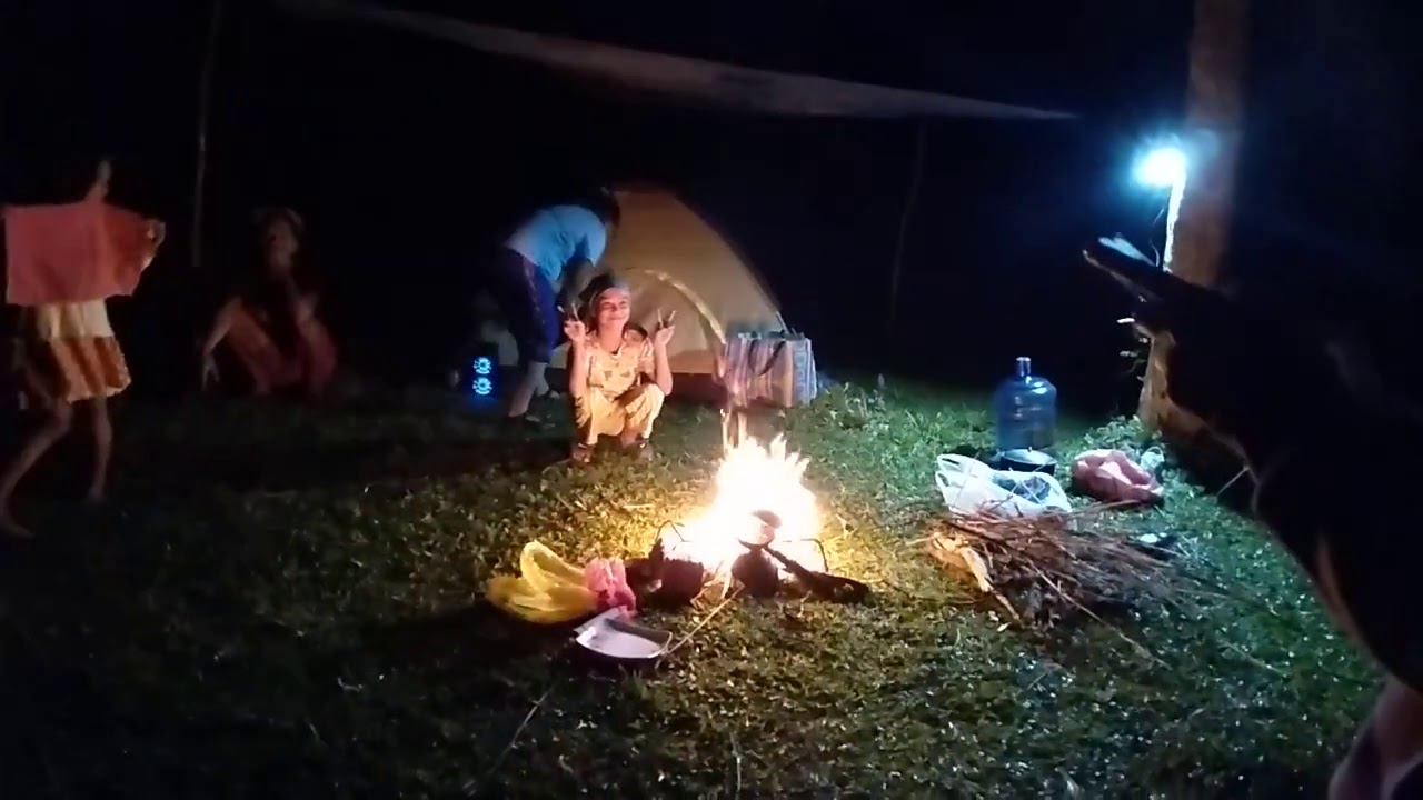Camping,bonfire #bukid feels ️ ️ ️ @ Callawa Davao City 🌅🌄🏞️🌌 - YouTube