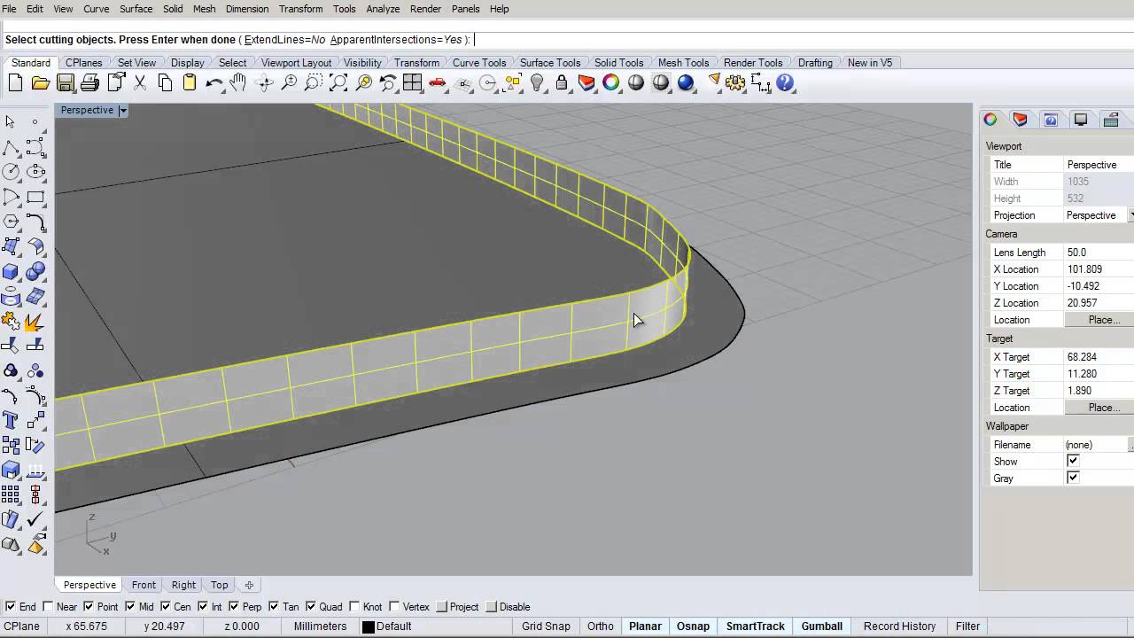 surface trim - YouTube