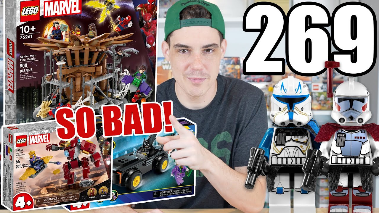 OVERPRICED LEGO Marvel & Batman SUMMER Sets! idubbbz DRAMA? LEGO Star ...