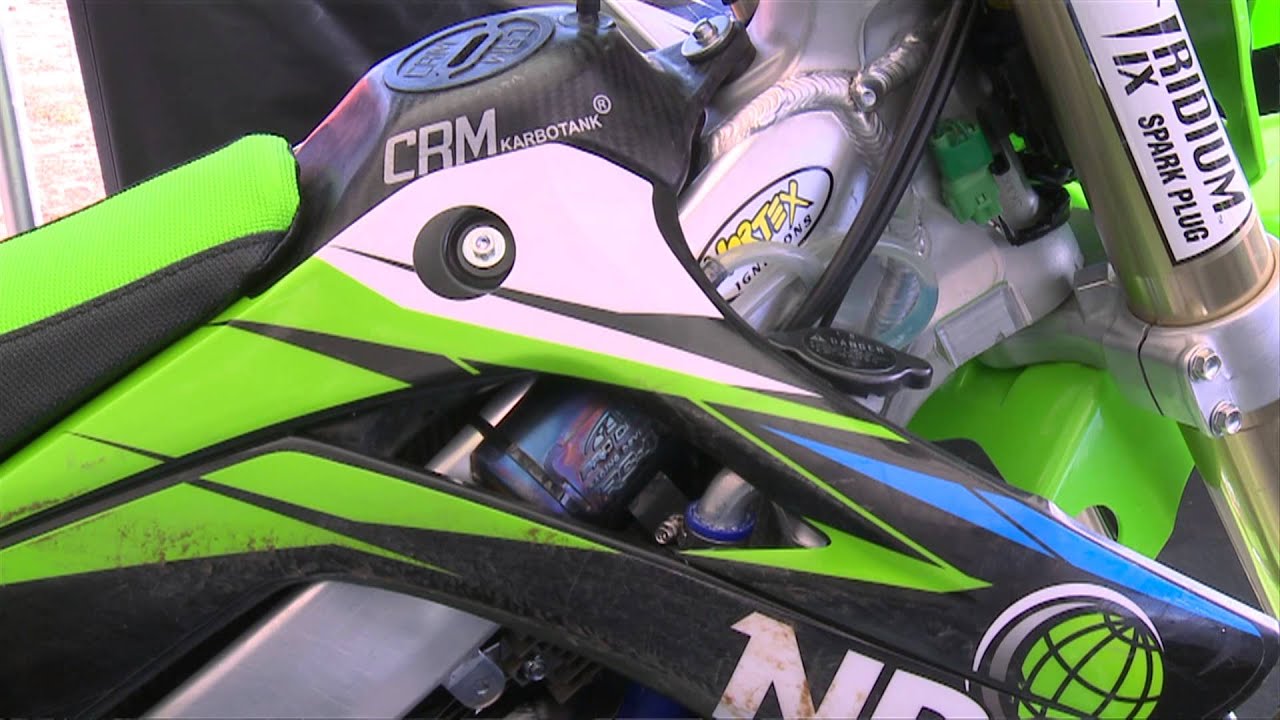 MXTV - Jake Moss's Kawasaki Factory Racing KX450F - YouTube