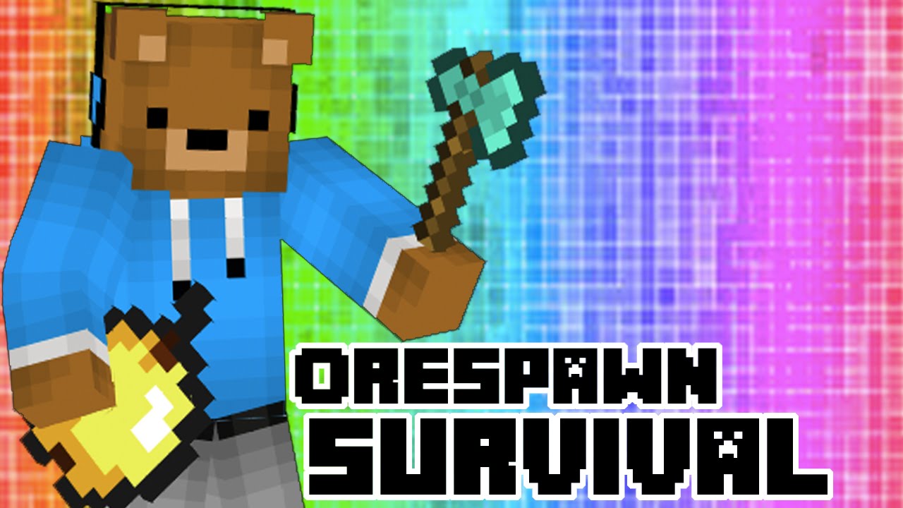 Minecraft: Orespawn Survival [4] TITANIUM AND URANIUM!!! - YouTube