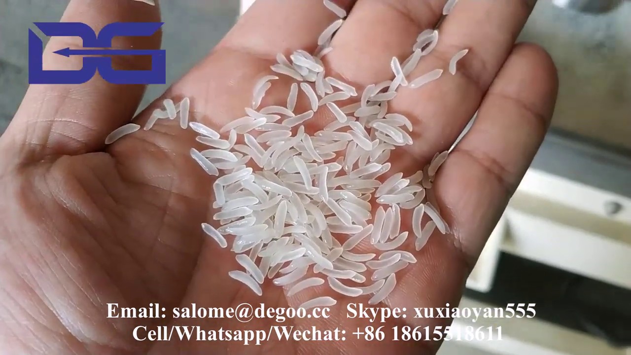 Nutrition fortified Rice with Premix Vitamins Extrusion Machinery ...