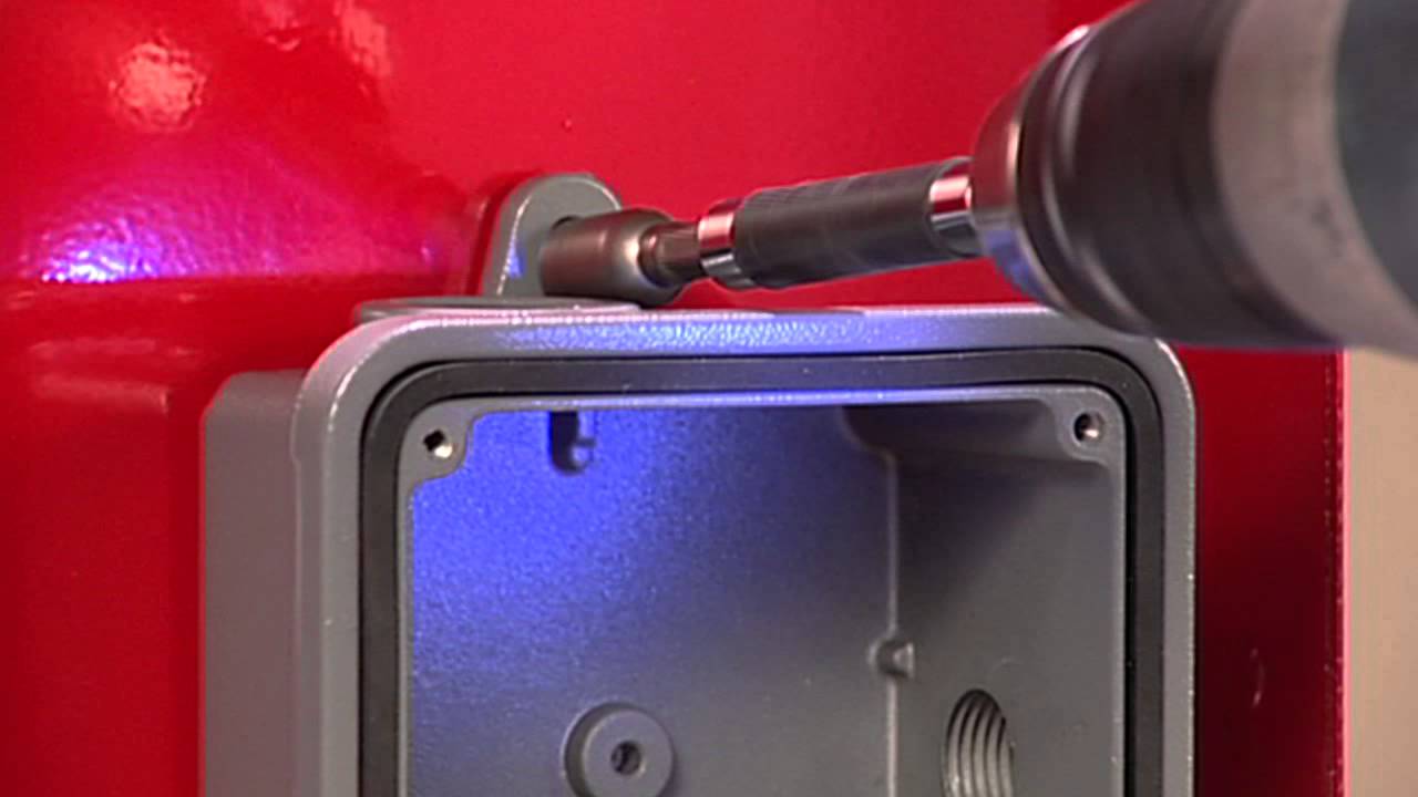 Outdoor Scoreboard Horn Installation - YouTube