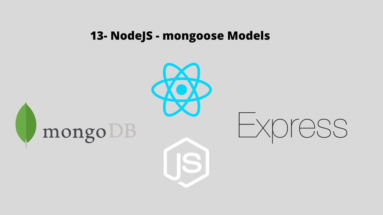 13 Mern Nodejs Mongoose Models Youtube